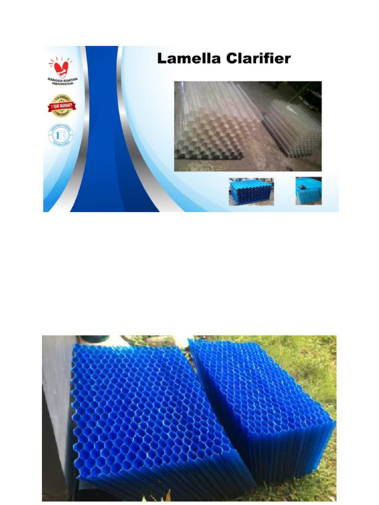 Brosur Lamella Clarifier | PDF