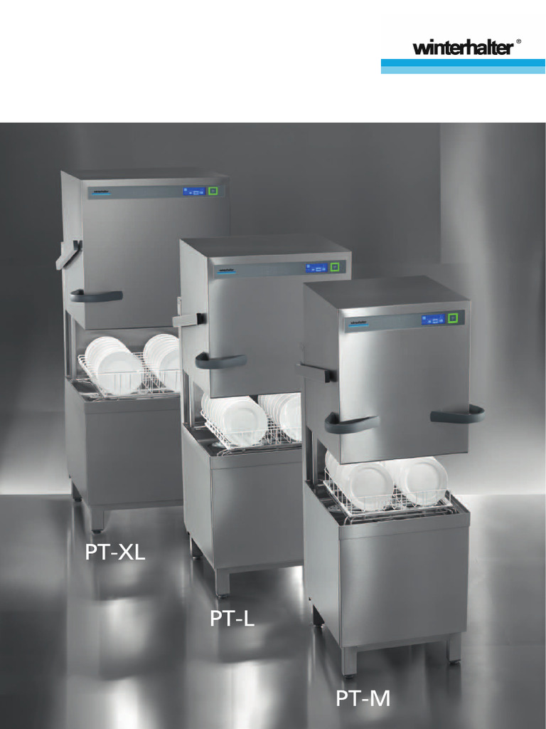 Gebruiksaanwijzing Winterhalter PT Serie NL | PDF