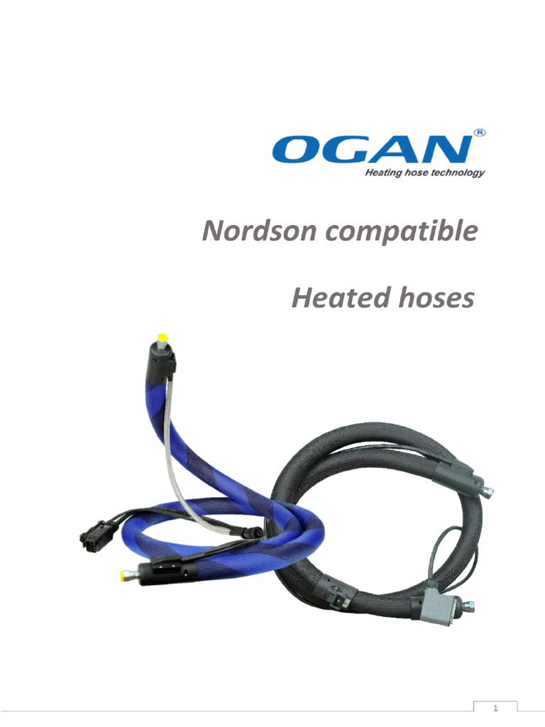 Nordson Compatible. Heated Hoses - PDF | PDF