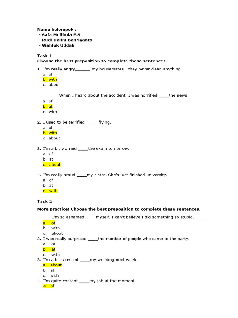 Nama Kelompok - Docx - Safa (1) - Salin | PDF | Envy