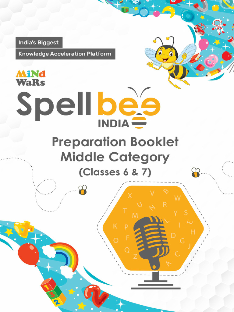 SpellBee Middle Category 6th & 7th Class | PDF | Part Of Speech ...