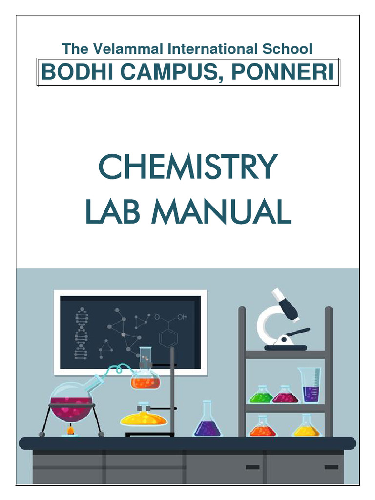 CHEM_LAB_MANUAL_2023-2024 (1) | PDF | Mole (Unit) | Atoms