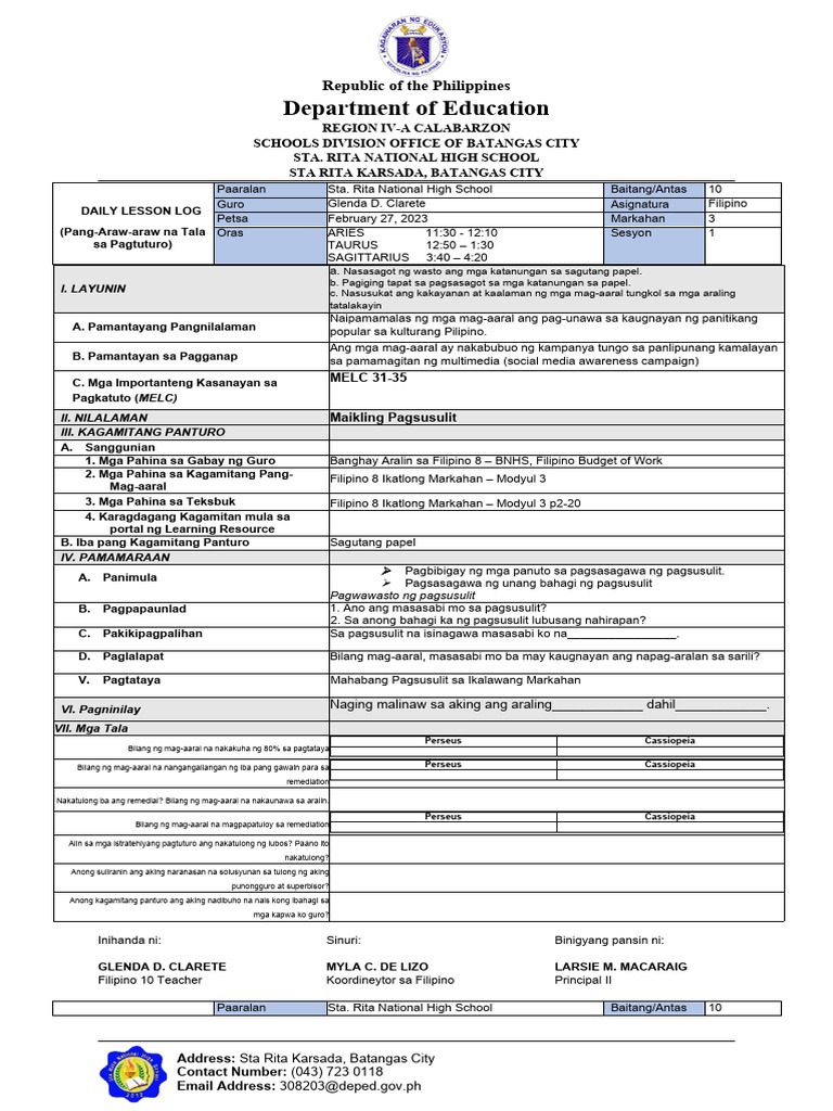 DLP_FIL8_Q3_W3 | PDF