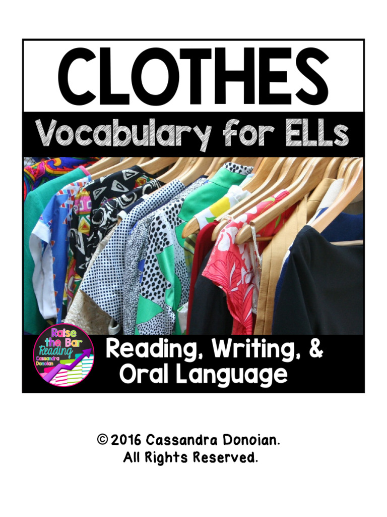 Clothes Vocabulary | PDF | Sneakers | Sock