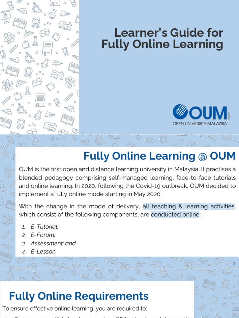 Learners Guide For Fully Online Learning | Download Free PDF ...