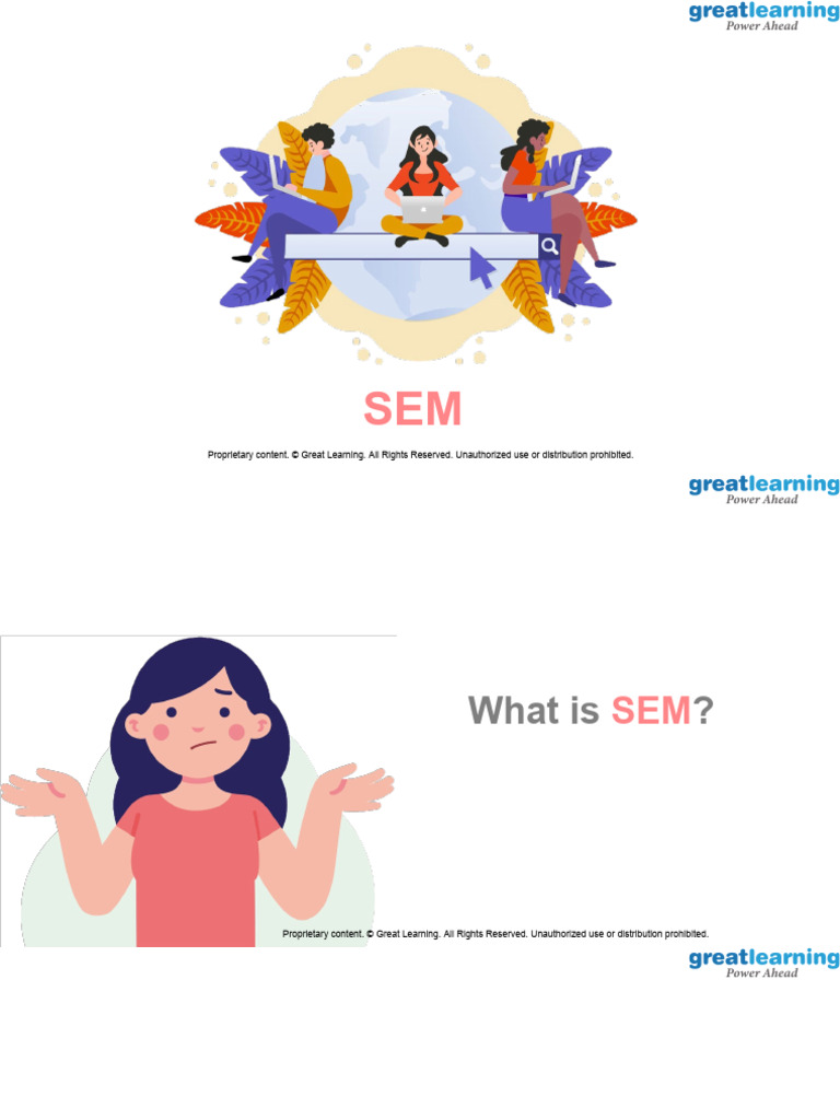 SEM Tutorial | PDF | Search Engine Marketing | Search Engine Optimization