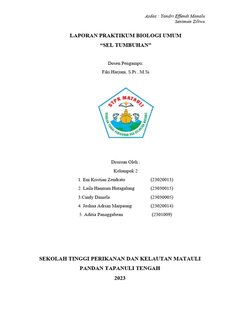 Struktur Sel Tumbuhan Wortel | PDF | Kesehatan Holistik