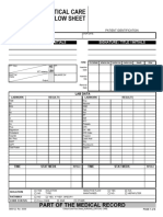 Code Blue Form: Part of The Medical Record | PDF