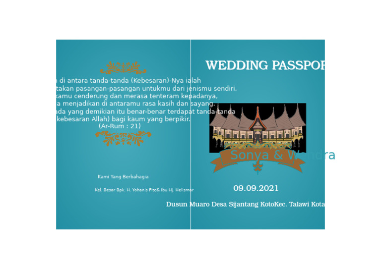 Undangan Passport | PDF