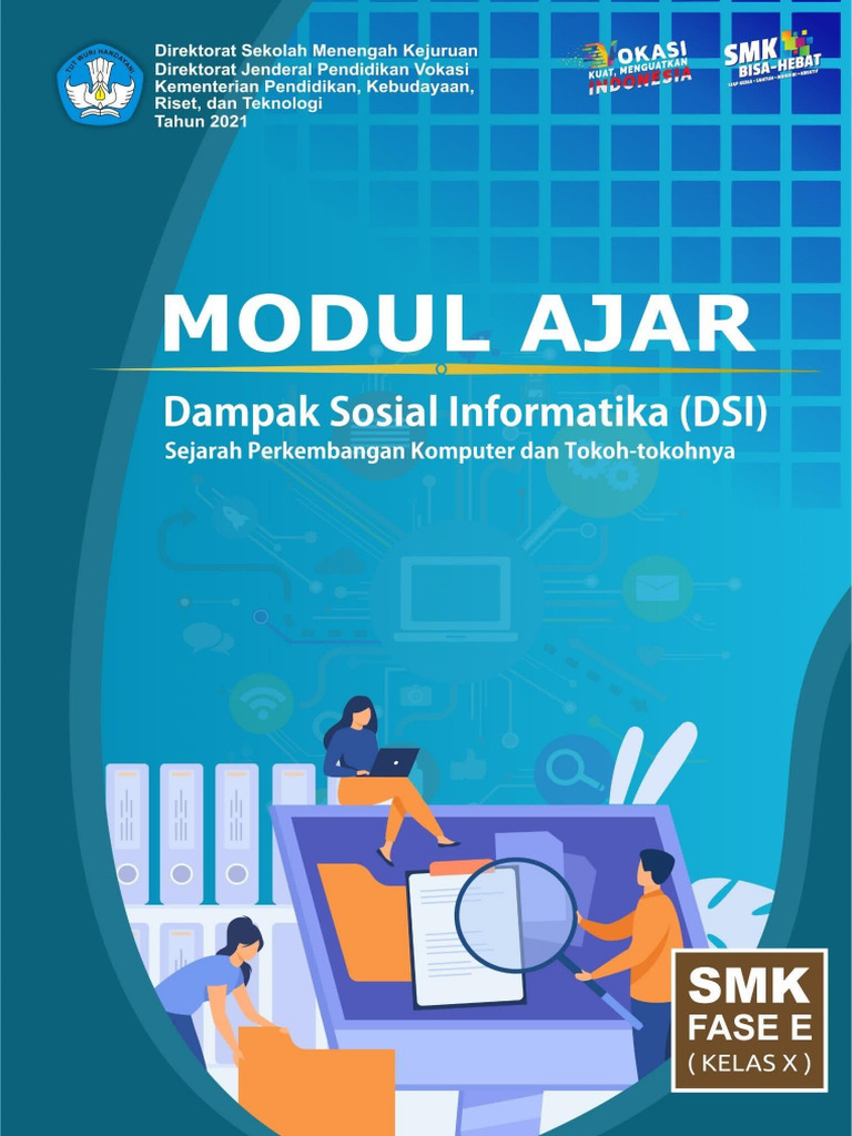 1 Modul Ajar - Dampak Sosial Informatika (DSI) Irfanudin | PDF