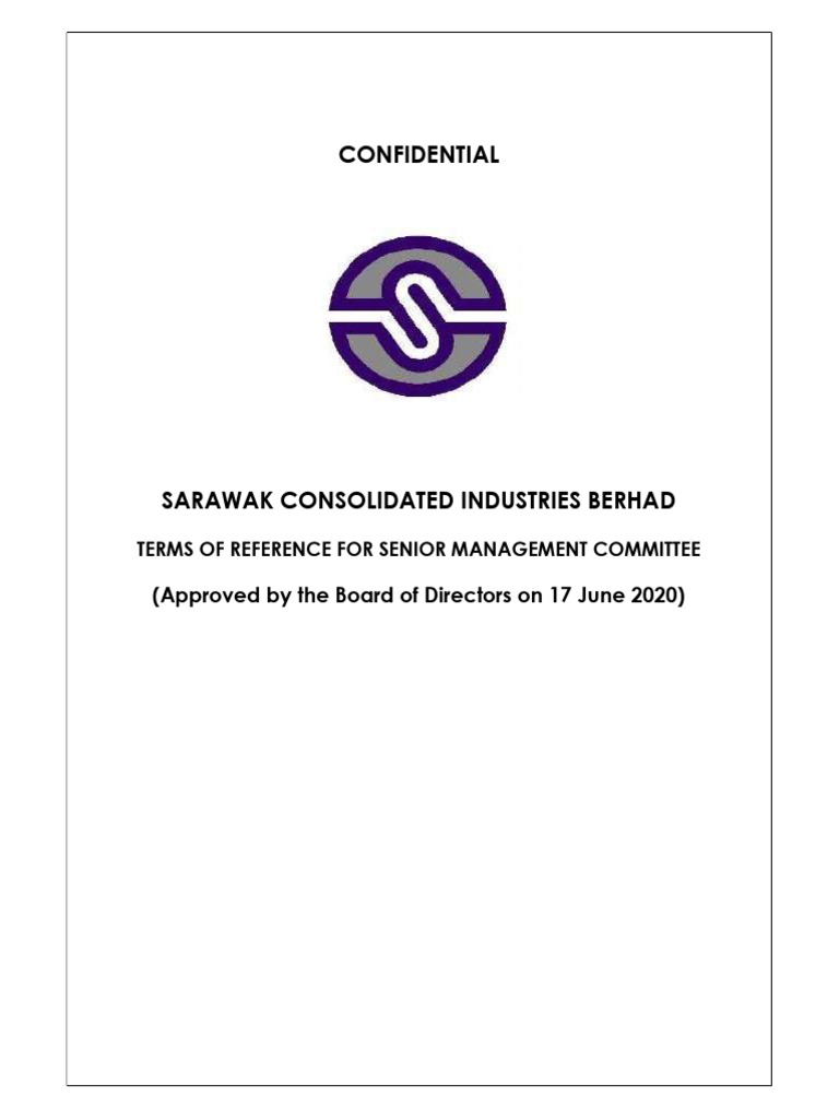 Terms of Reference For SMC | PDF | Chief Executive Officer | Quorum