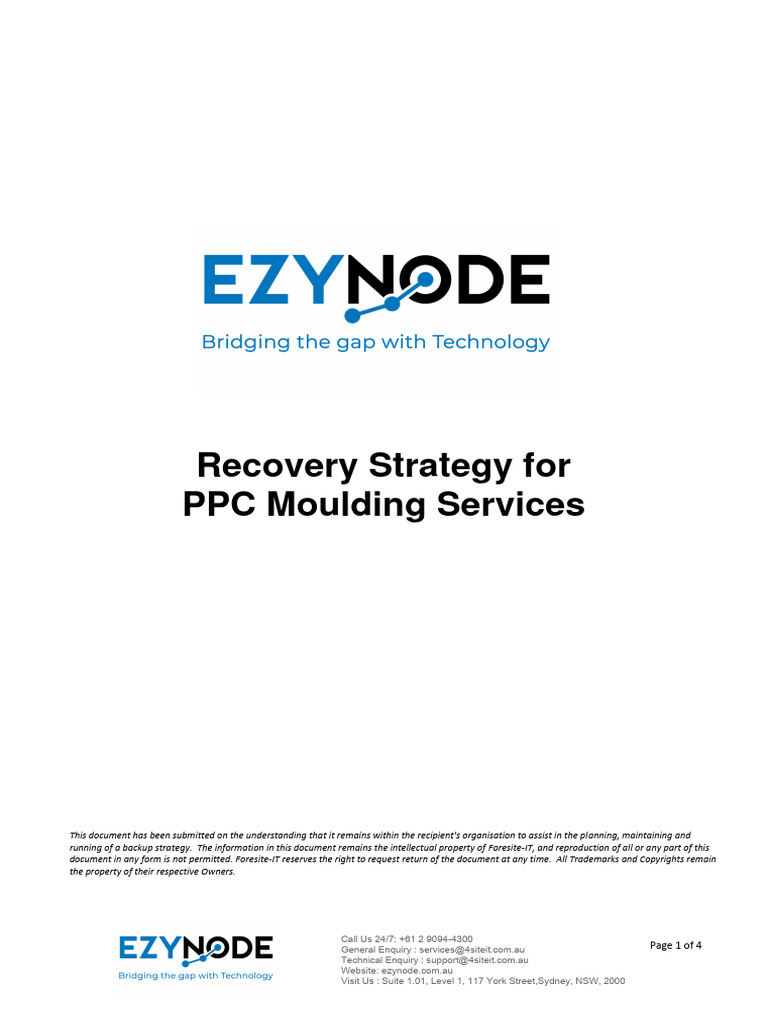 PPCMS Backup Strategy1 | PDF | Backup | Replication (Computing)