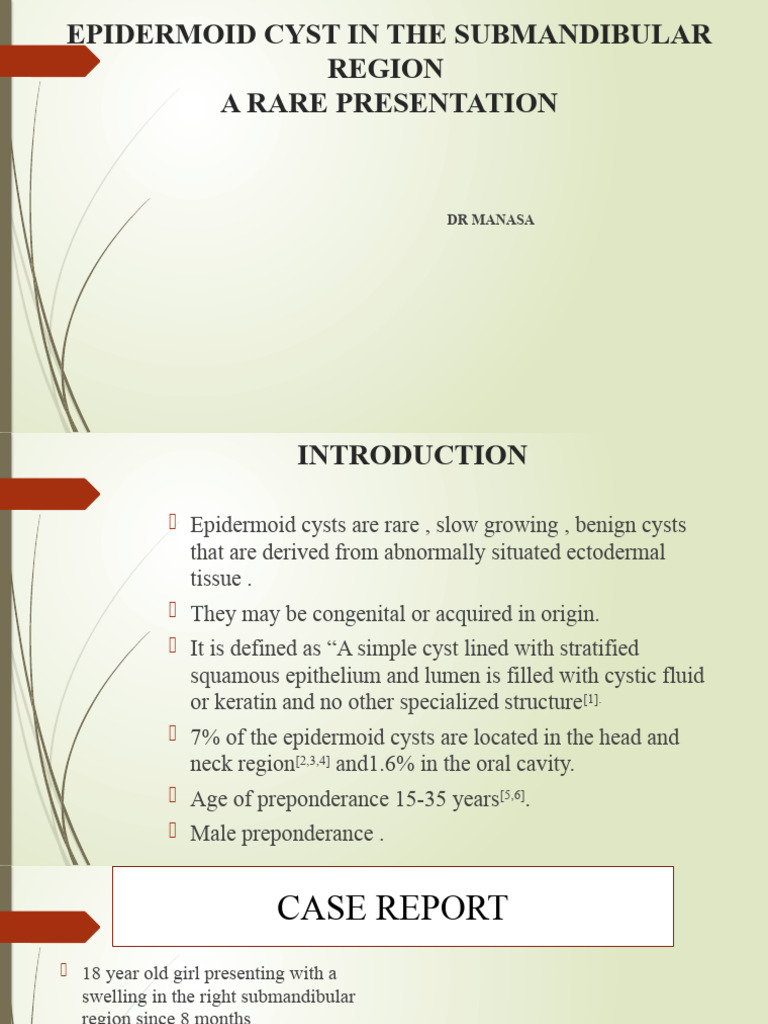 ppt DERMOID CYST | PDF | Epithelium | Clinical Medicine