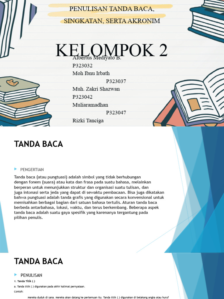 Penggunaan Tanda Baca | PDF