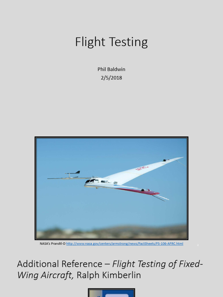 Purdue University, USA - Flight Testing v2.0 | PDF | Flight Test | Flight