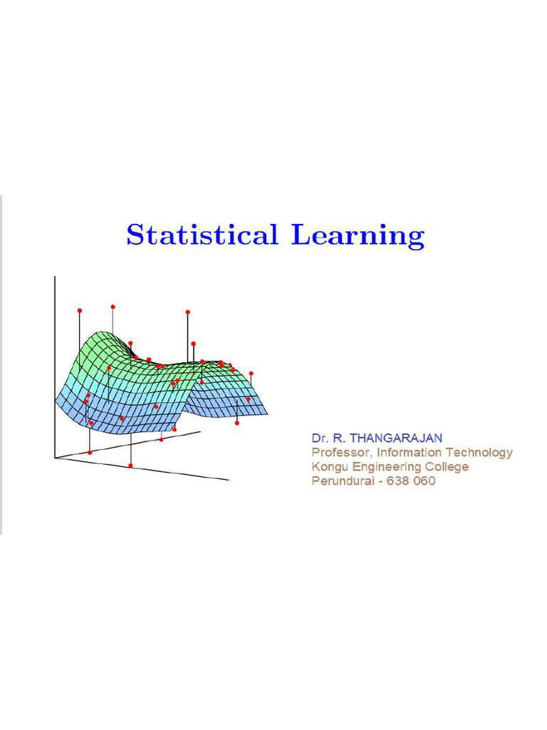 The Role of Statistics in Technology | PDF | Statistics | Computing