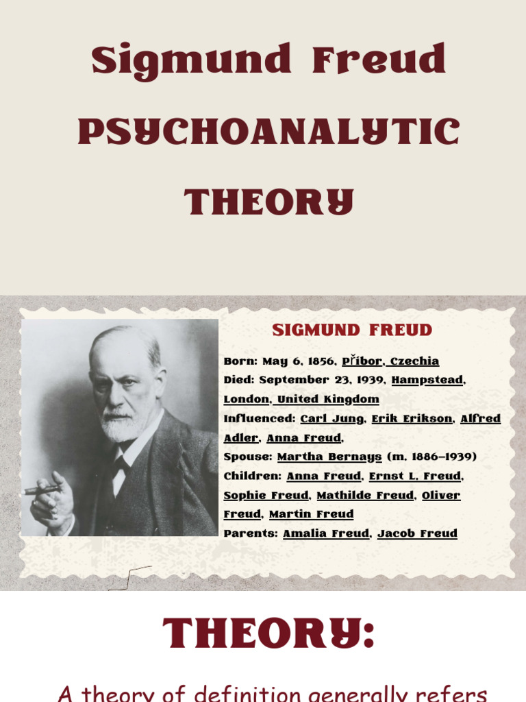 Sigmund Freud Austrian Neurologist | PDF | Sigmund Freud | Id