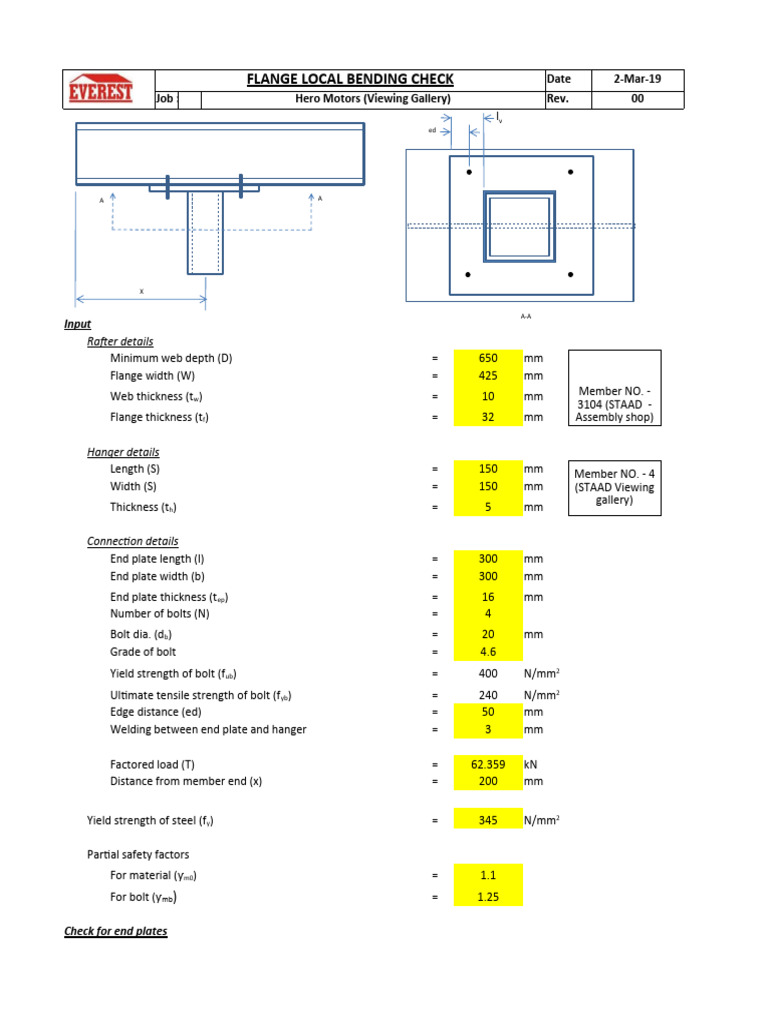 Hanger Connection | PDF | Structural Engineering | Secondary Sector Of ...