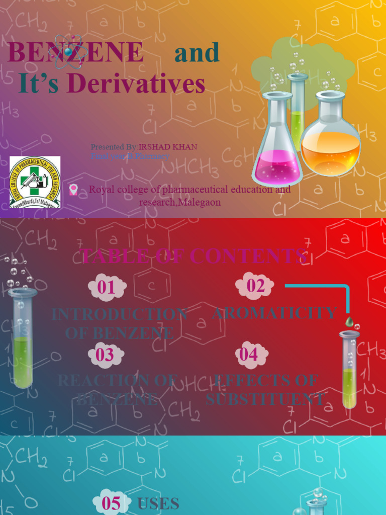 Benzene and It's Derivatives | PDF | Benzene | Aromaticity