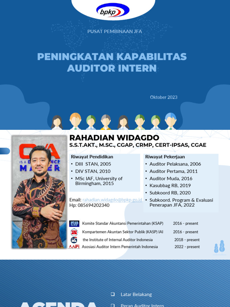 Materi Peningkatan Kapabilitas Auditor Intern Kemenag | PDF