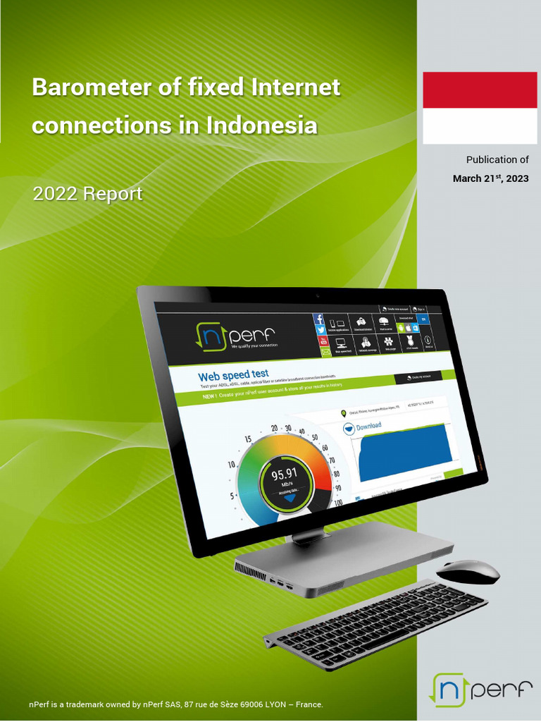 Barometer of fixed Internet connections in Indonesia | PDF | Fiber To ...