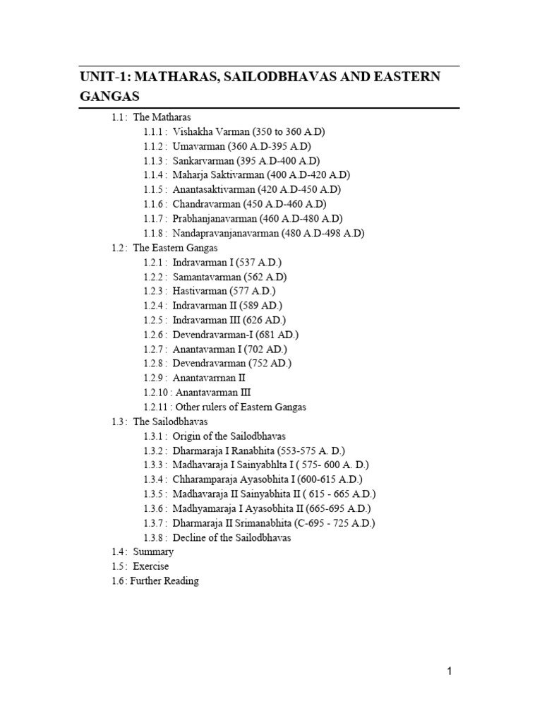 Ancient Odisha History | PDF | History