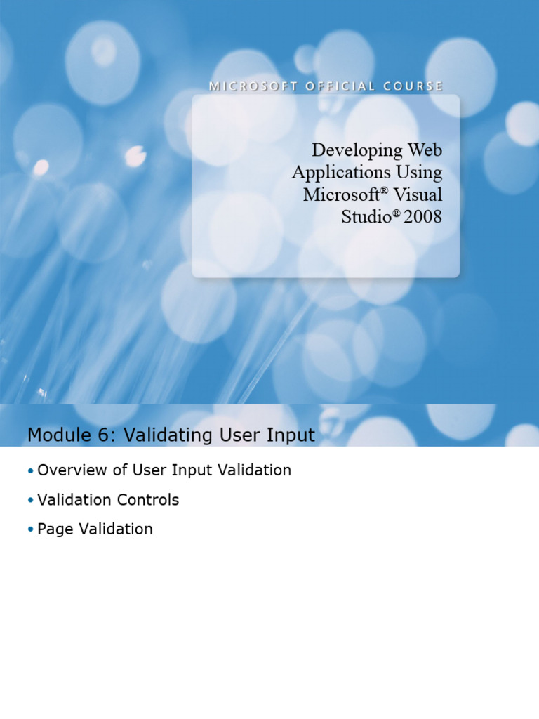 Developing Web Applications Using Microsoft Visual Studio 2008 | PDF | Dynamic Web Page | World ...