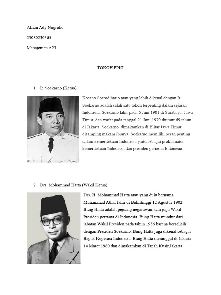 Alfian Ady Nugroho - Pancasila - Tokoh PPKI | PDF