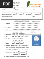 Mamelodi Sundowns Trial Entry Forms 2025 | PDF