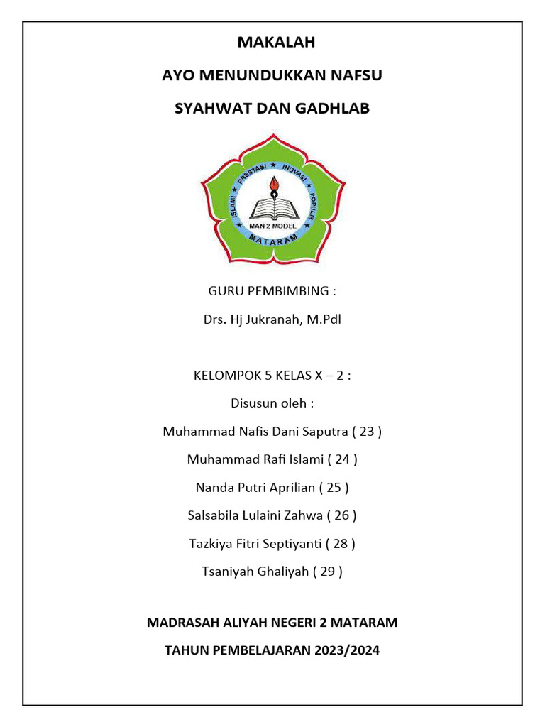 Makalah Akidah-1 | PDF