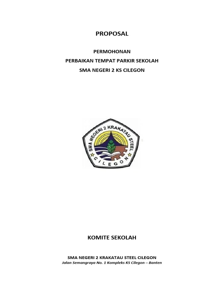 Proposal Tempat Parkir (Draft) | PDF