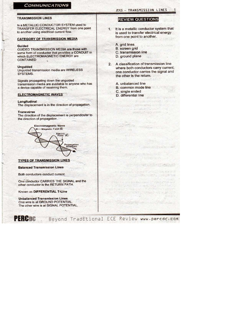 03 Transmission Lines Pdf