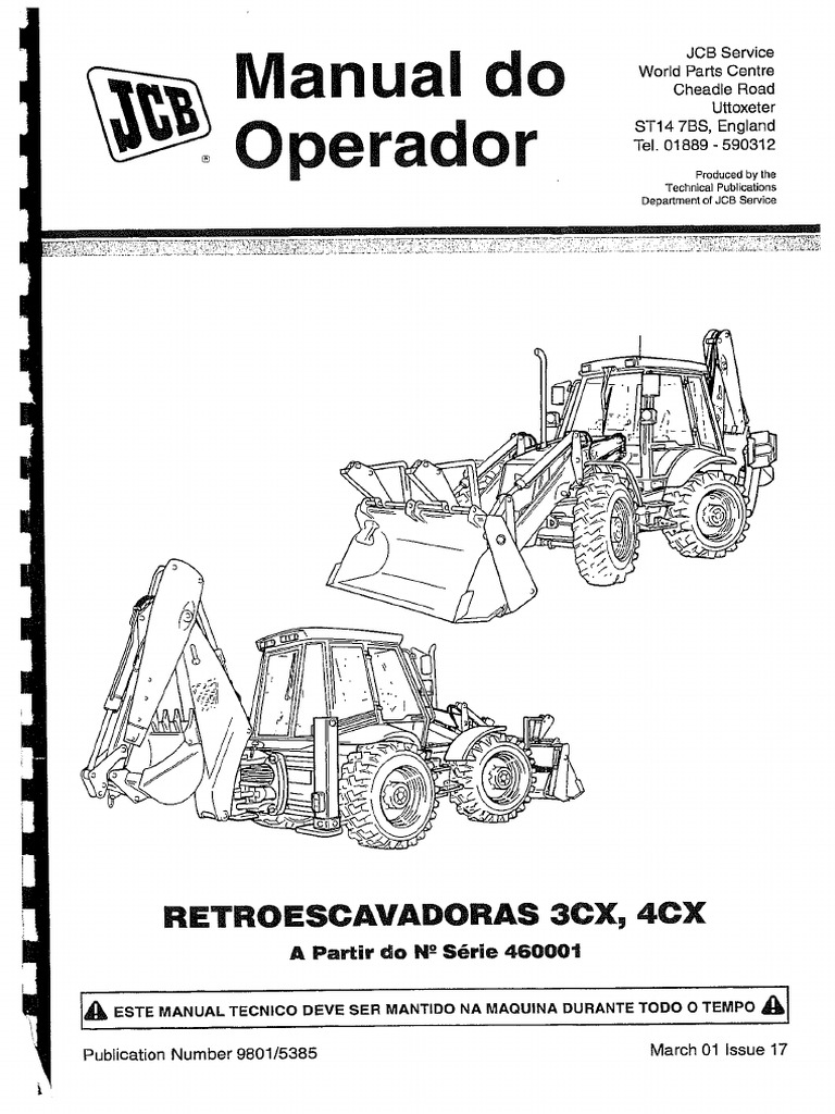 Manual JCB 3cx | PDF
