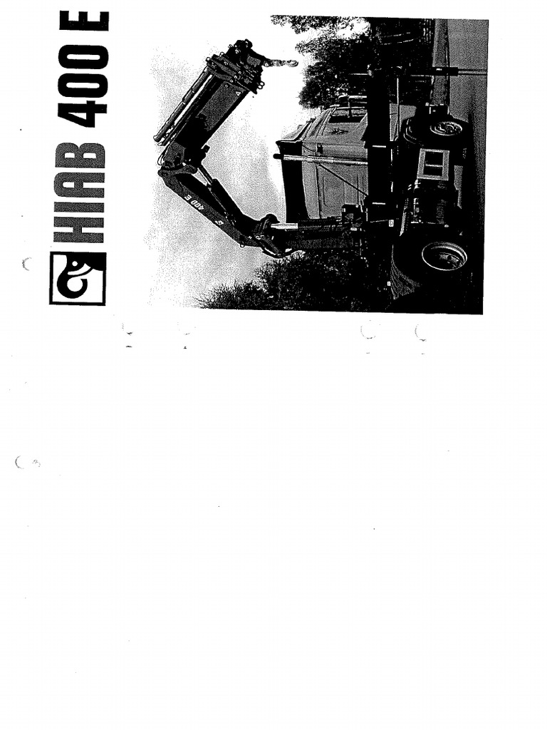 Manual Grua HIAB400 | PDF