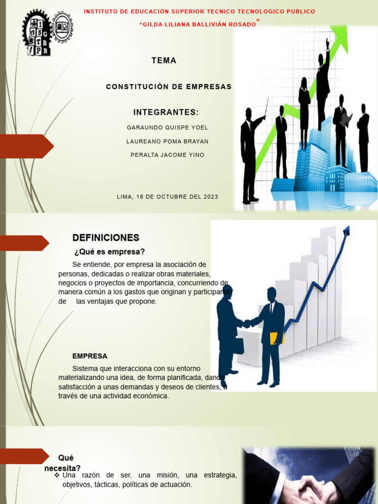 Constitucion de Una Empresa | PDF | Business