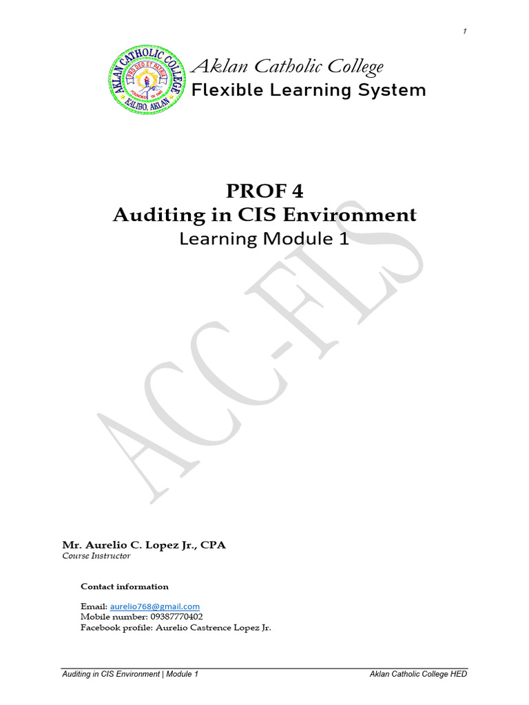 PROF-4 Module-1 F2F | PDF | Computer Network | Local Area Network