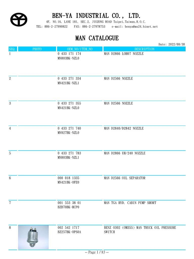 MAN_MODEL | PDF | Piston | Toyota