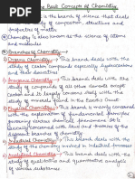 1.some Basic Concepts of Chemistry Notes | PDF