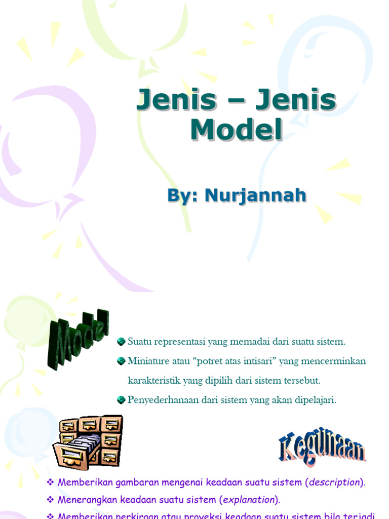 Jenis-Jenis Model | PDF