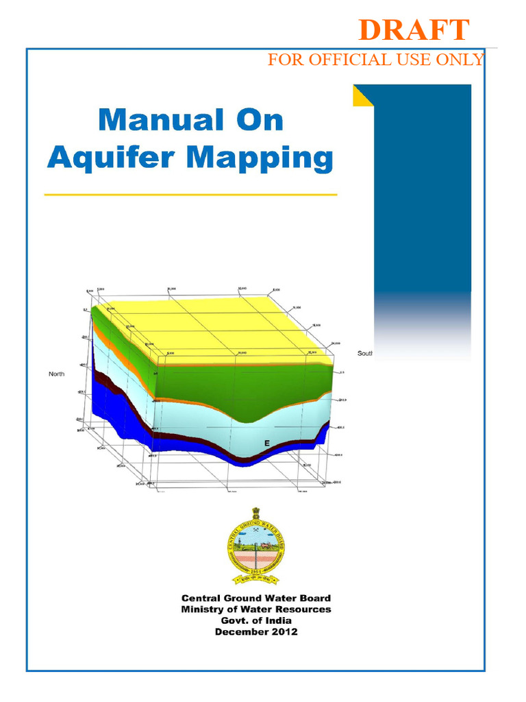 Manual for Aquifer Mapping in India | PDF | Groundwater | Hydrogeology