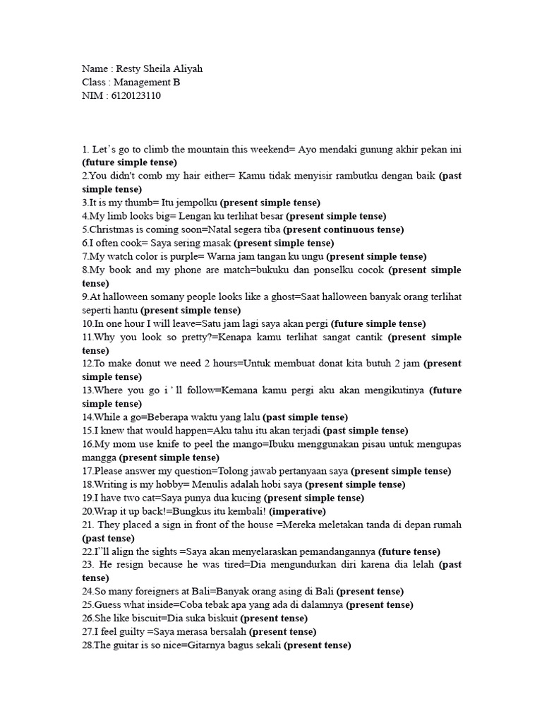 Contoh Silent Letter | PDF