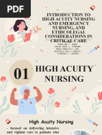 Patient Acuity Tool On A Medical. | PDF | Nursing | Health Care