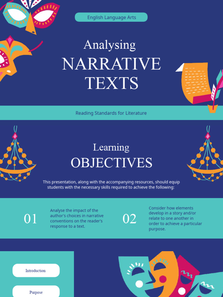 Analyzing Narrative Texts in Literature | PDF | Narration | Narrative