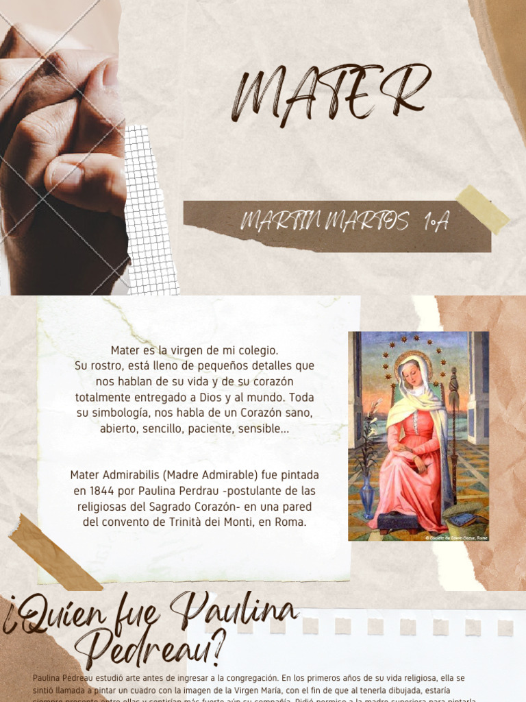 MATER | PDF | María, madre de Jesús | San José