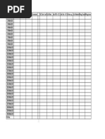 Drivers Attendance Sheet | PDF | Business
