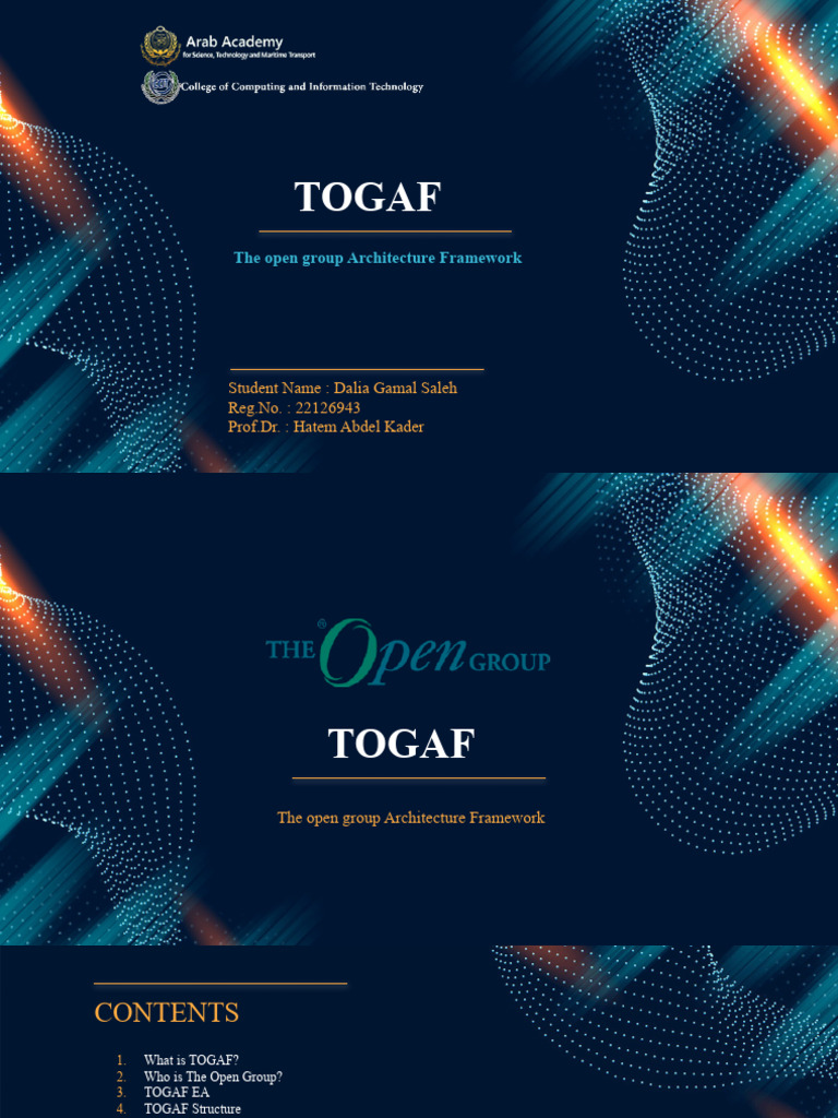 Togaf | PDF | Enterprise Architecture | Systems Theory