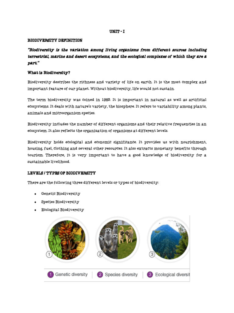 Be & BS Unit-1 | PDF