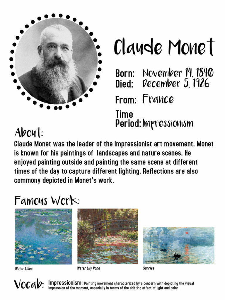 Claude Monet | PDF