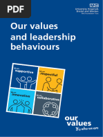 AstraZeneca Values | PDF | Cognitive Science | Psychological Concepts