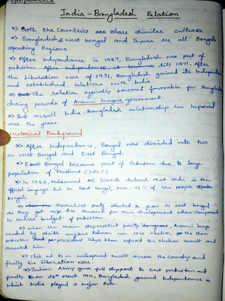 Geopolitics and Current Affairs Handwritten Notes For UPSC | PDF | Low ...